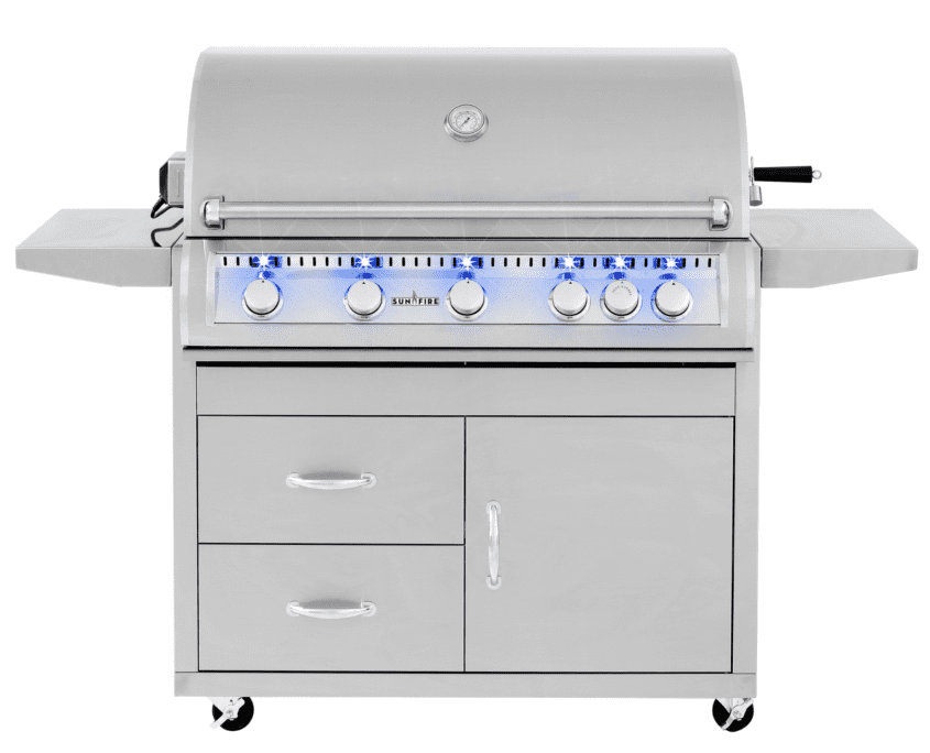SunFire 38 Gas Grill Cart: Top Outdoor Choice | Sonoma Backyard