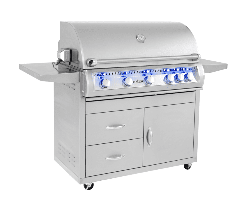 SunFire 38 Gas Grill Cart: Top Outdoor Choice | Sonoma Backyard